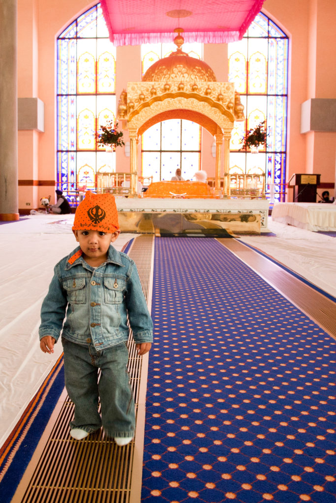 Baby in Sikh Temple - IMB