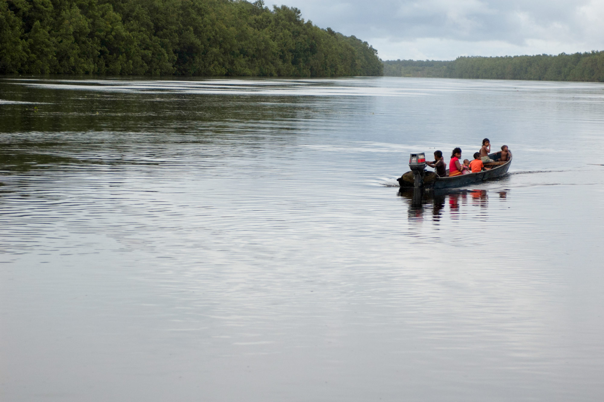 Boat on the Orinoco - IMB
