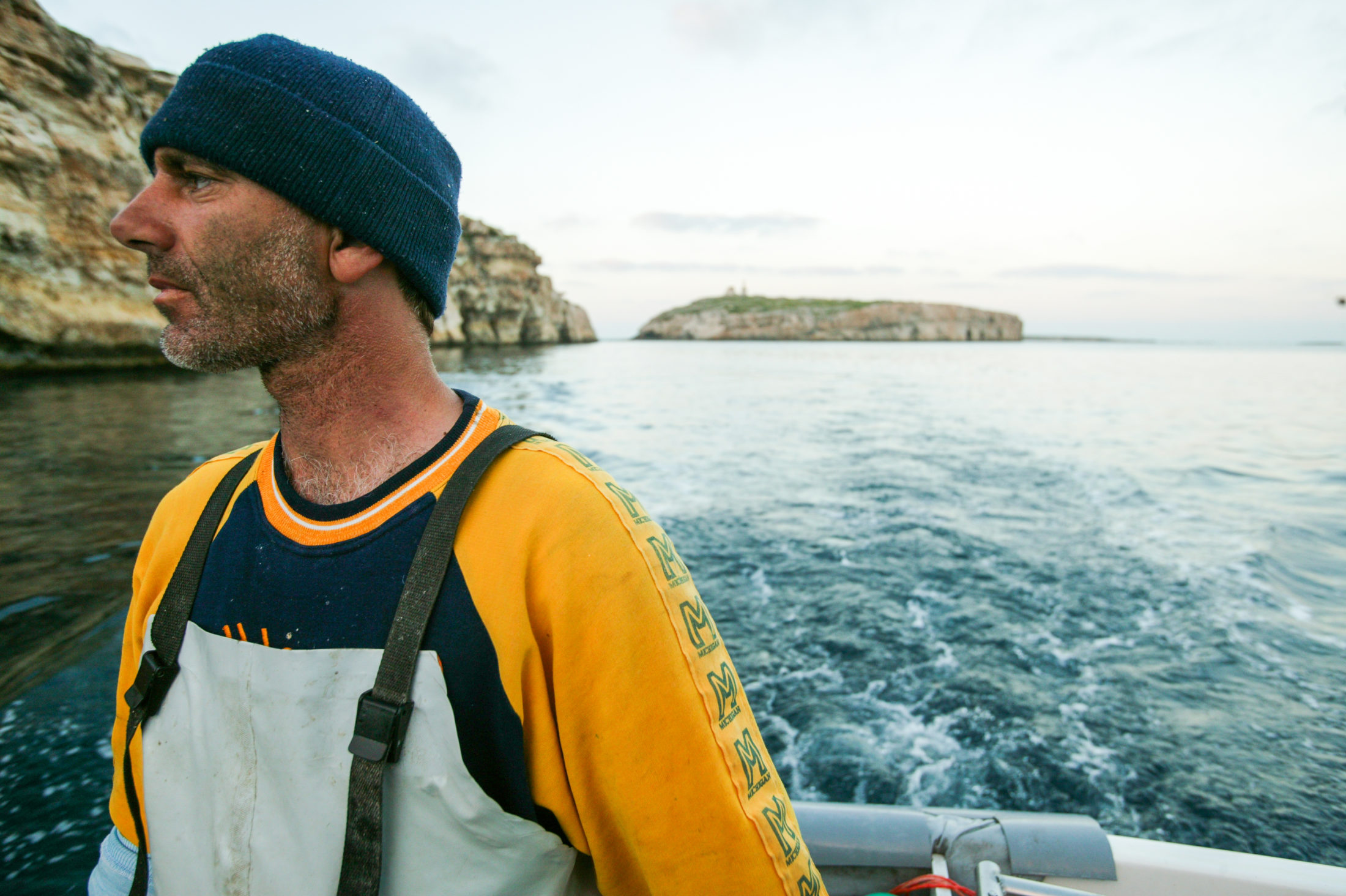 Fisherman on the Sea - IMB
