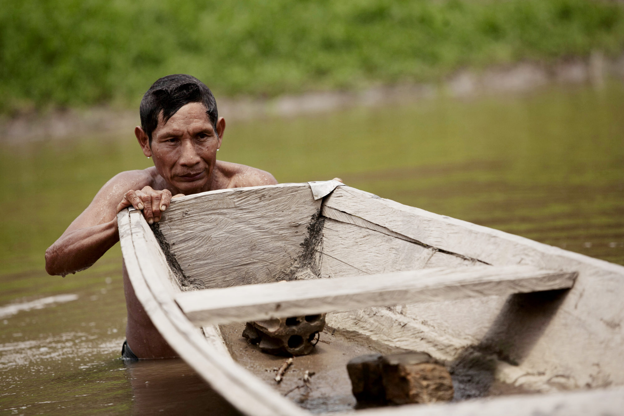 Pushing a Boat - IMB