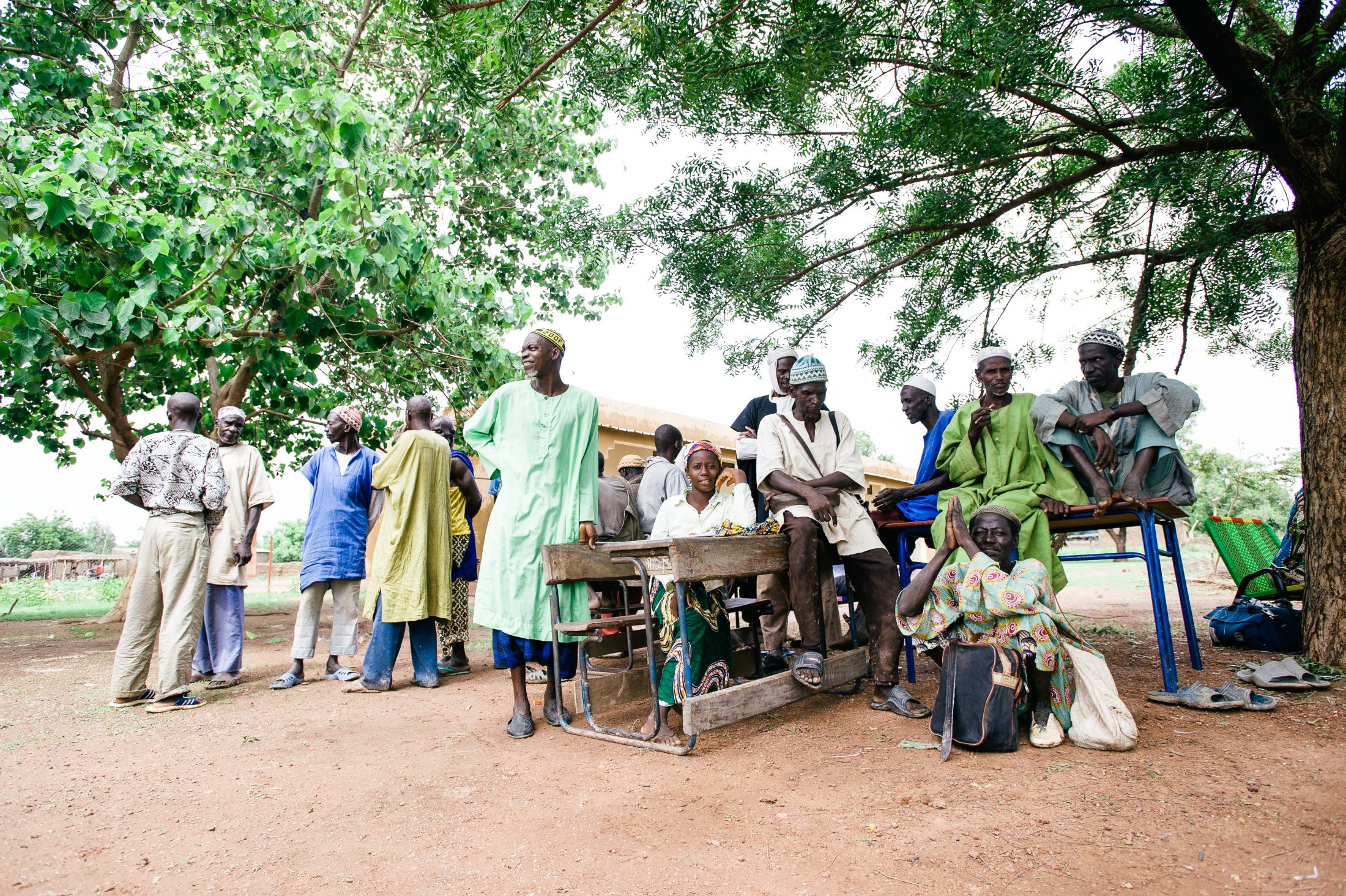 Group of Mali Men - IMB
