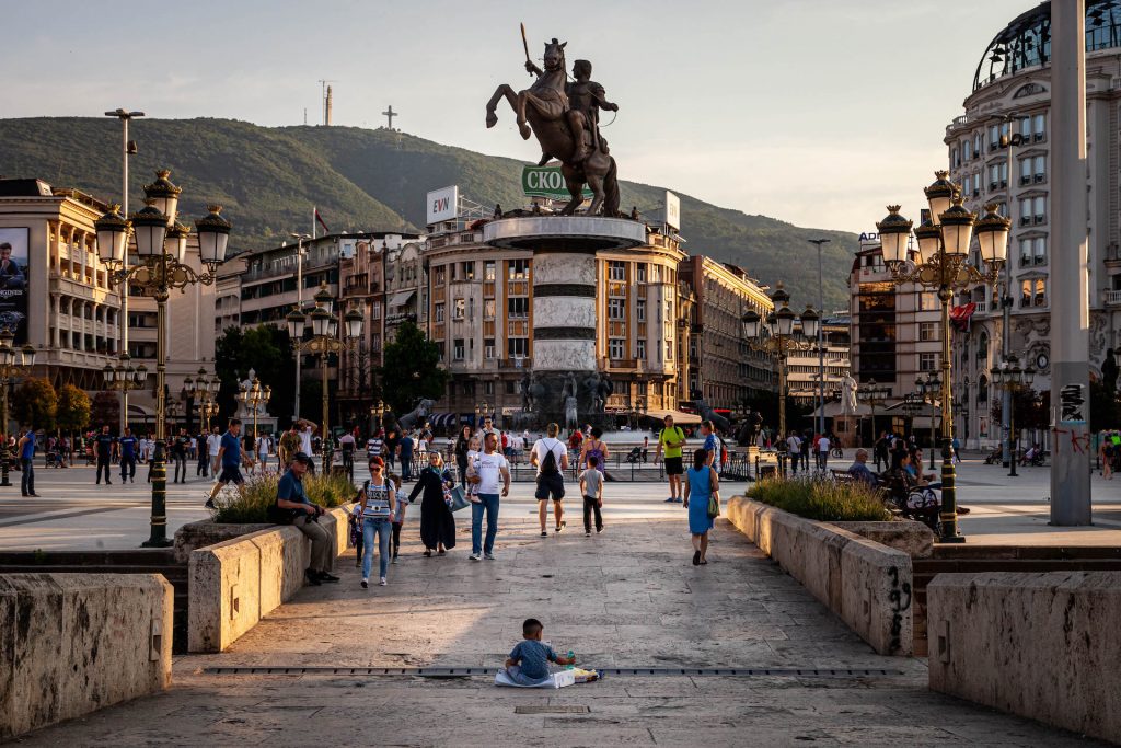 Balkan Street Scene - IMB
