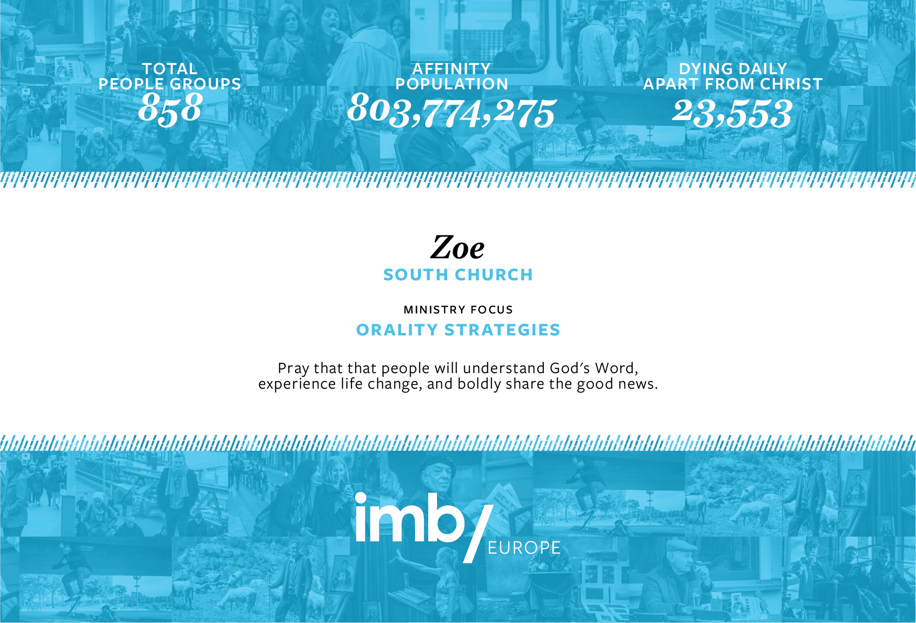 Virtual Sending Celebration - IMB